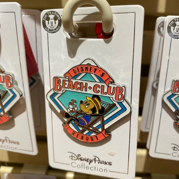Disney | Jewelry | Disney Parks Beach Club Resort Mickey Mouse Pin Bnwt ...